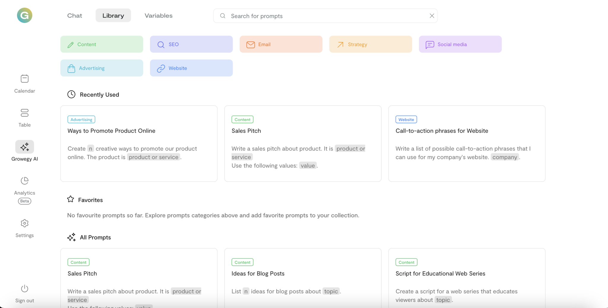 Growegy AI - Growegy